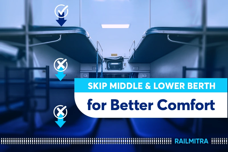 How to Avoid Middle and Lower Berth in Train? Maintain Privacy ...